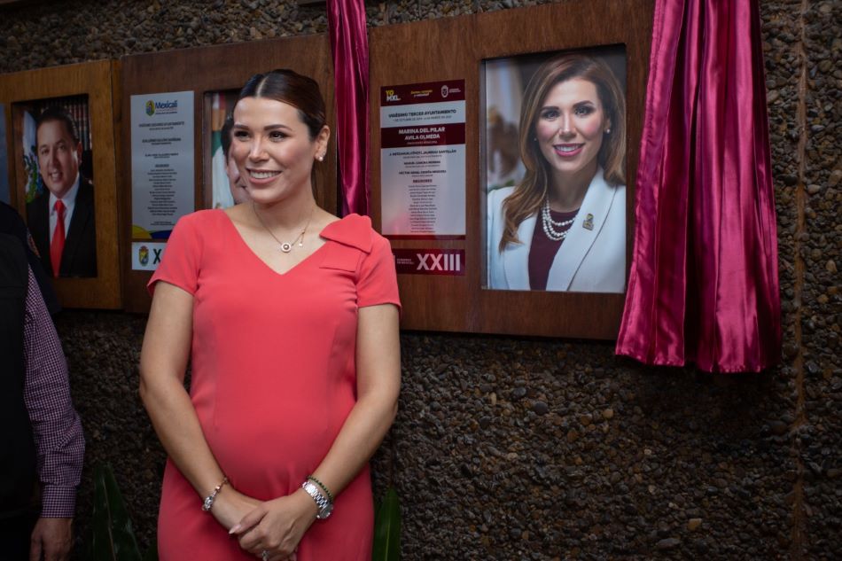 Develan Fotografía Oficial De La Ex Presidenta Municipal Marina Del