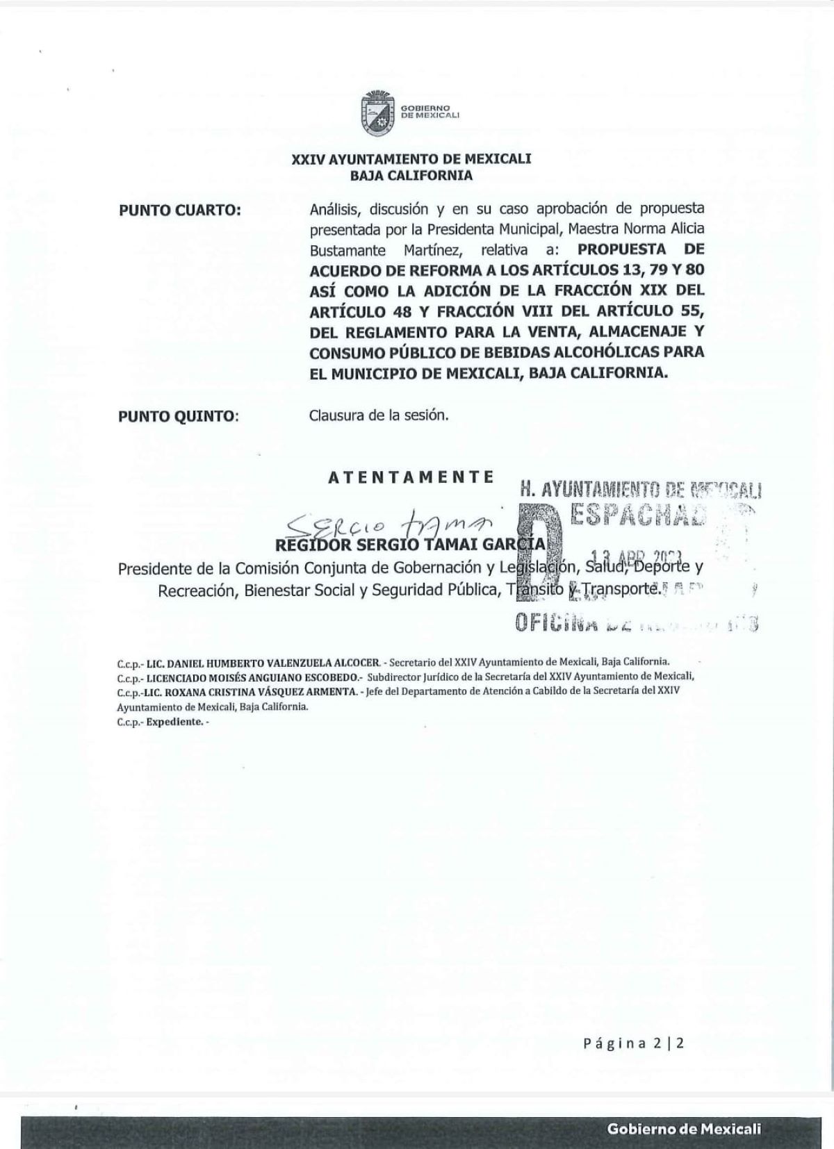 Analizarán regidores iniciativa de reforma para contener inseguridad y ...